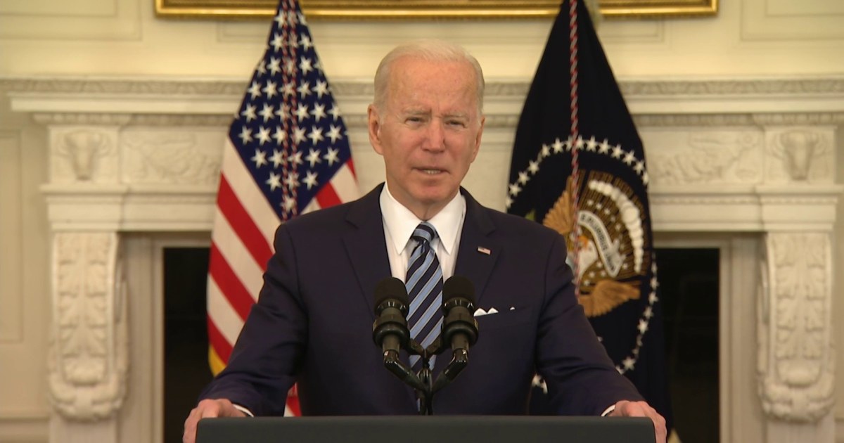 Biden praises economic progress shown in January jobs report