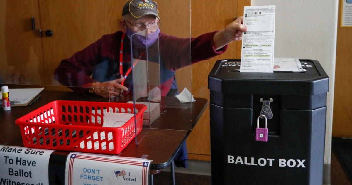 Trump takes aim at Wisconsin ballot drop boxes