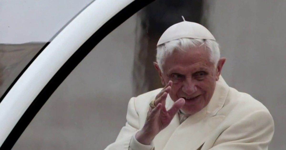 Former Pope Benedict admits ‘grievous fault’ after report on alleged ...