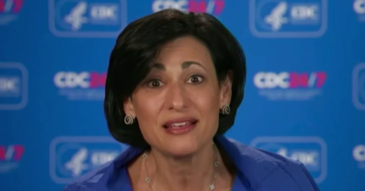 CDC director Dr. Walensky: ‘We want to give people a break’ from mask ...