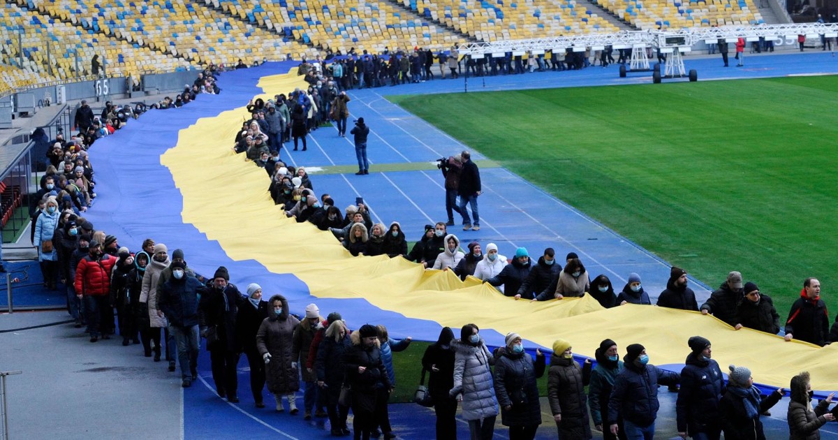 Ukraine holds national day of unity amid tensions with Russia