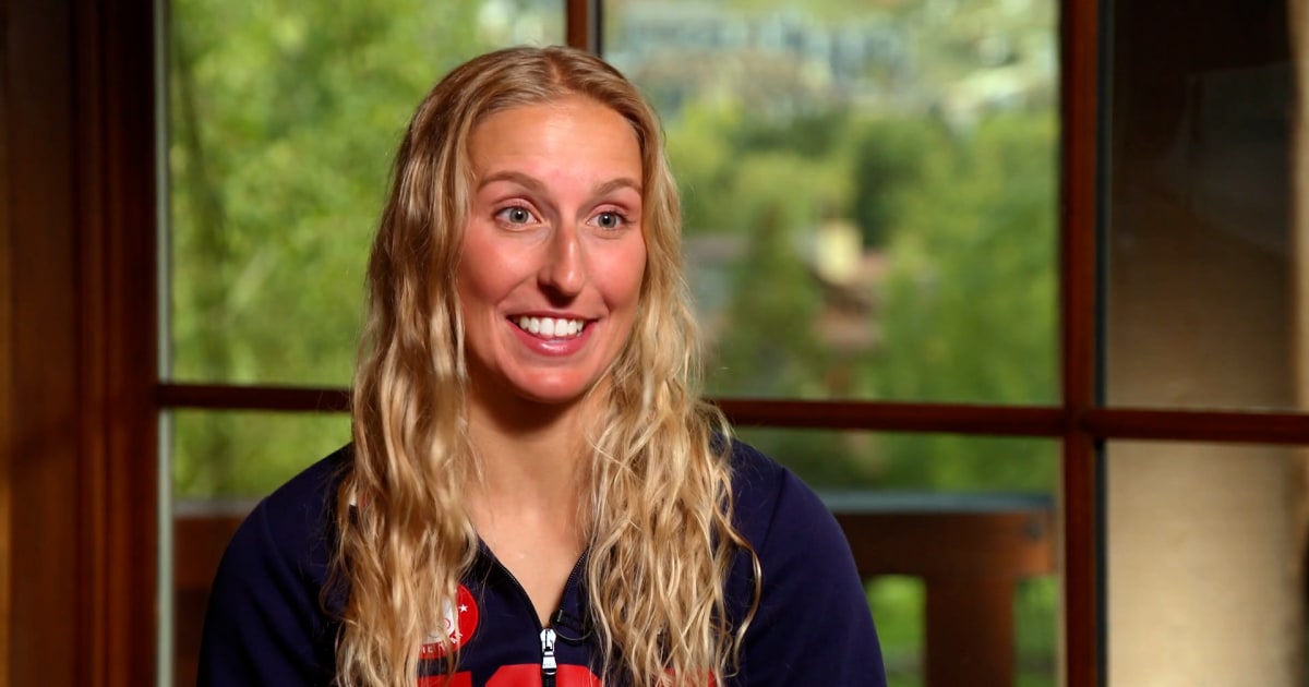 Team USA aerial skier Winter Vinecki is honoring her late dad with ...