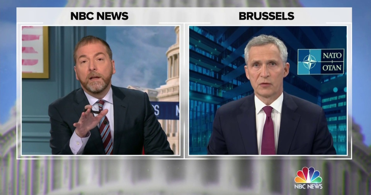 Full NATO Sec. General: 'Our core responsibility is to protect 1 ...
