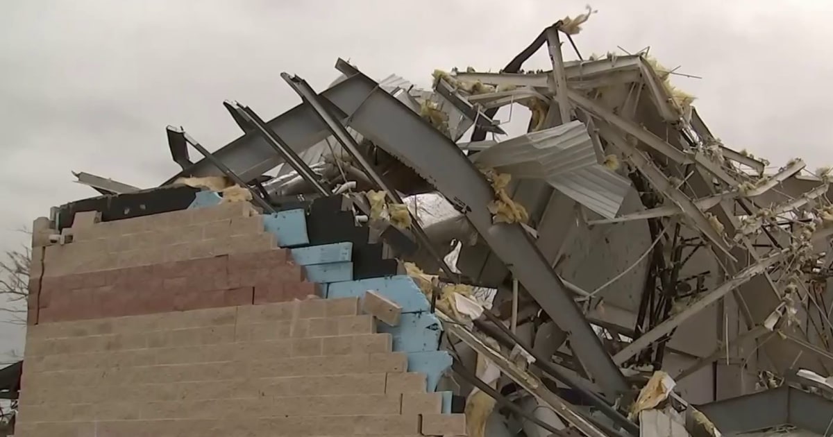 Devastation in Texas after string of storms
