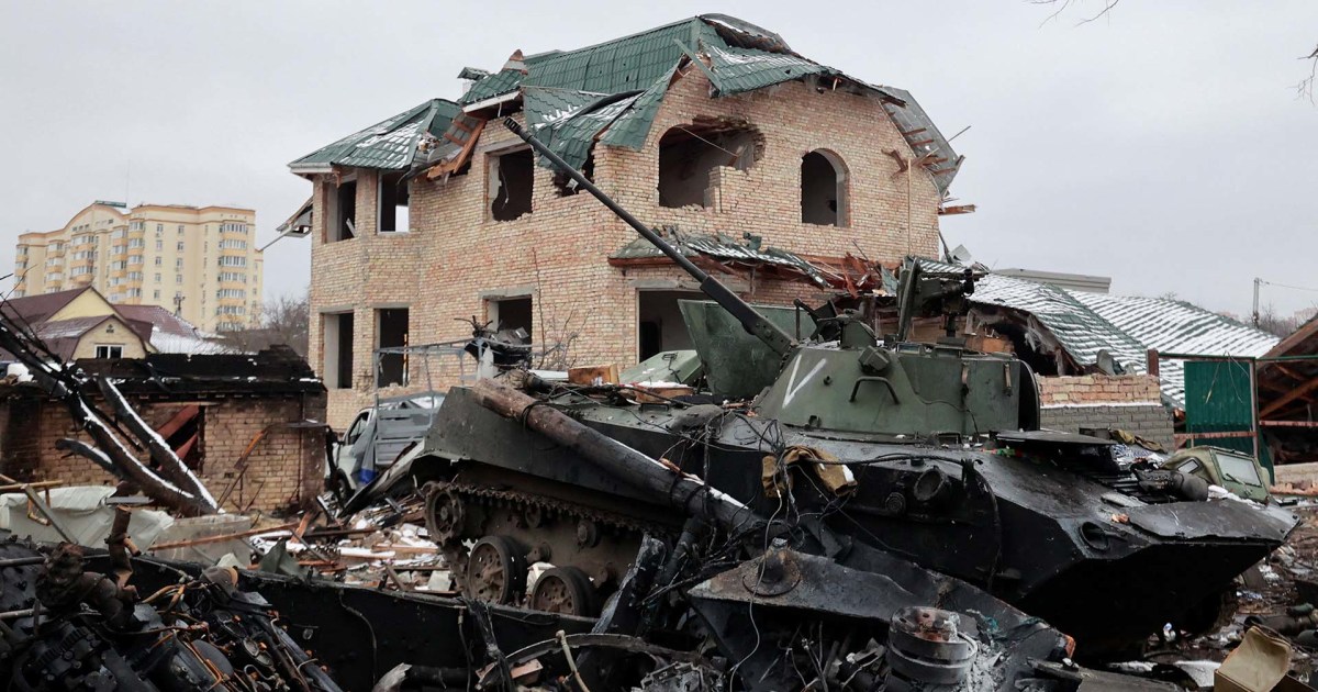 Russia's attack on Kyiv brings destruction outside city