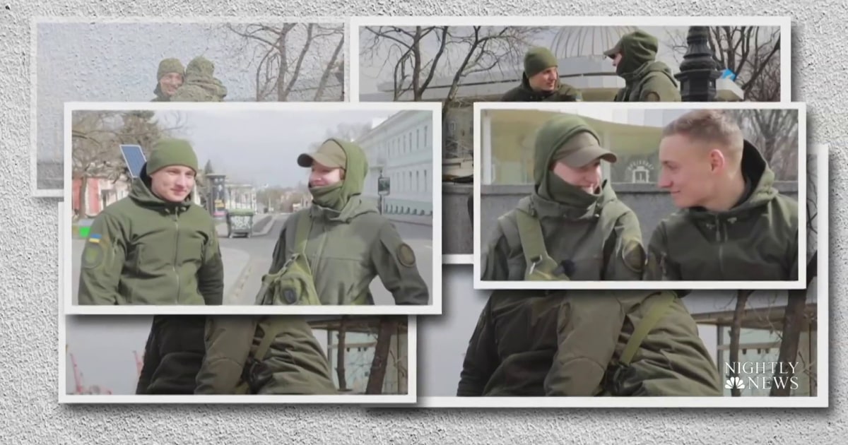 Ukrainian soldiers find love during the war