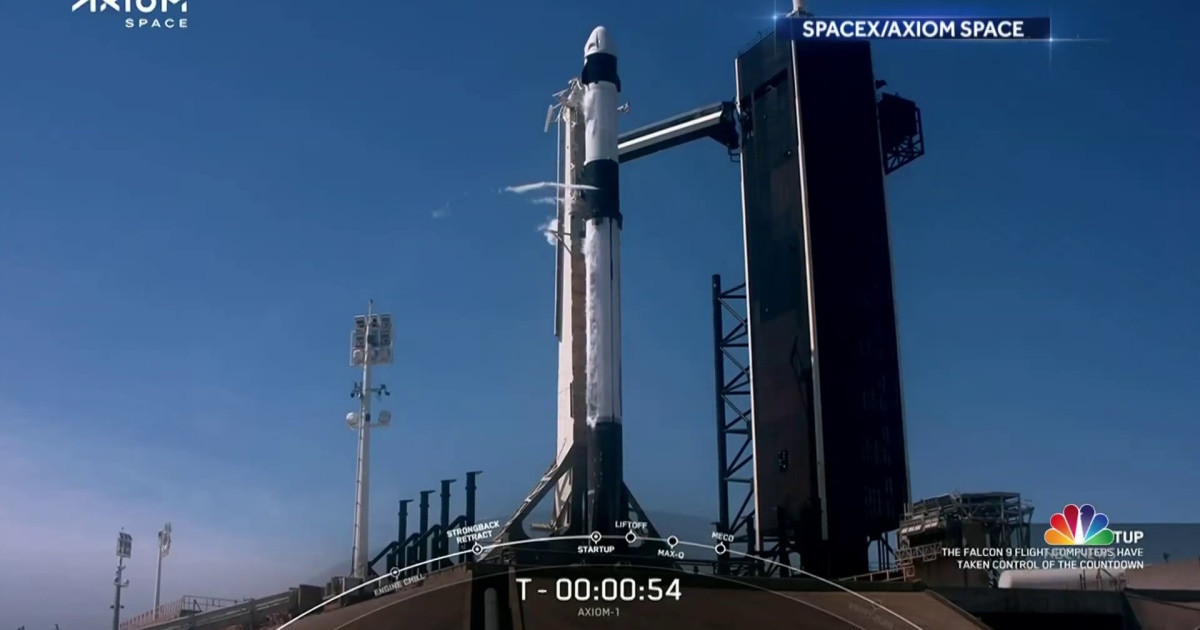 Axiom's mission to ISS sets stage for private space station
