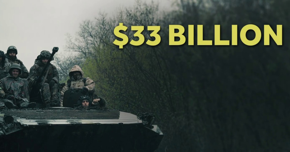 Biden seeks new $33 billion Ukraine aid package from Congress