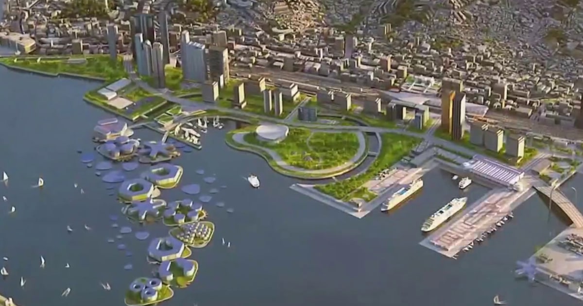 South Korea begins building world’s first floating city