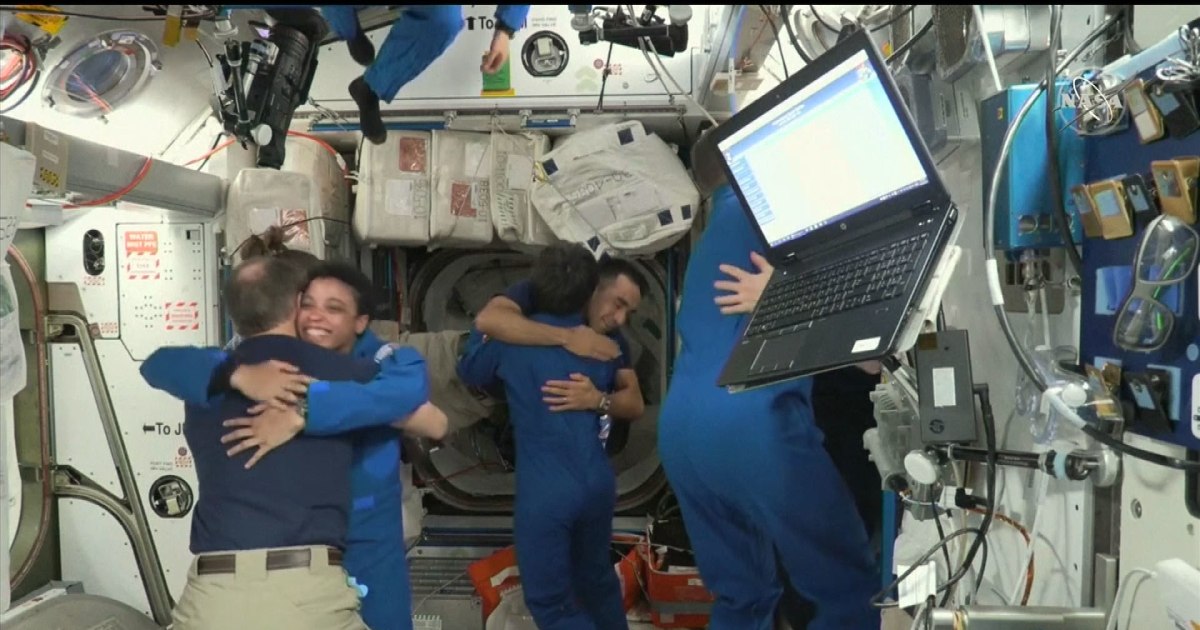 SpaceX Crew Dragon capsule docks with ISS ahead of schedule