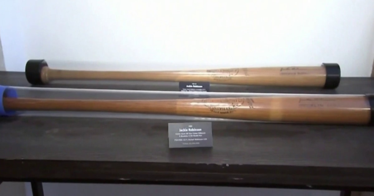 Baseball bat used by Jackie Robinson sells for $1 million