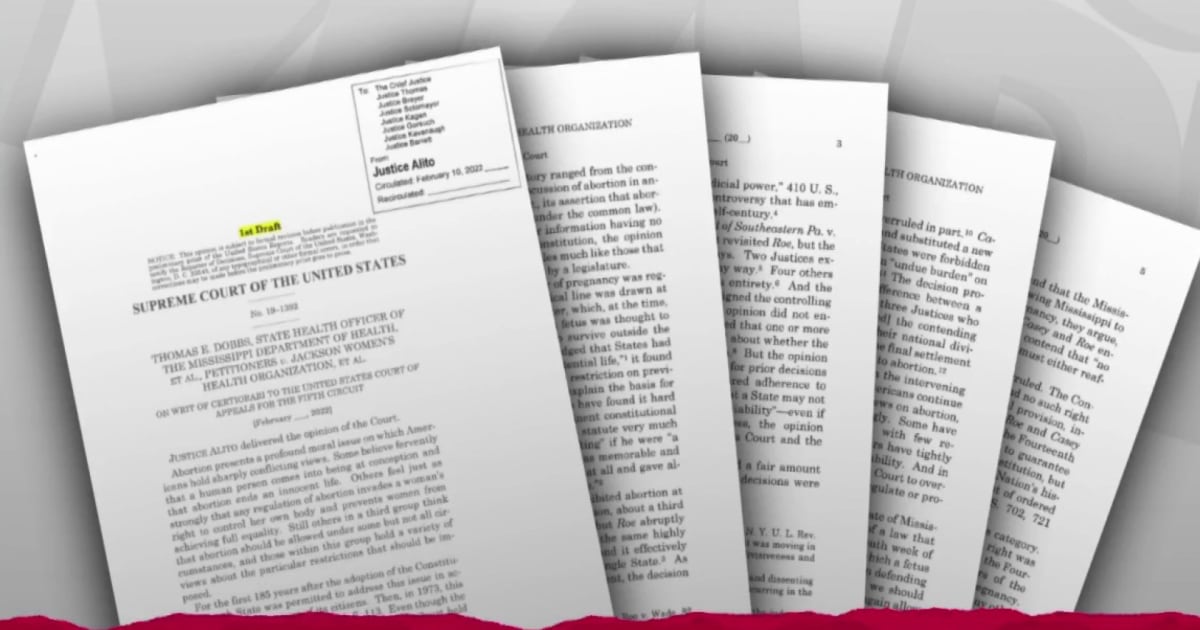 Politico reporter Josh Gerstein on leaked SCOTUS draft majority opinion ...