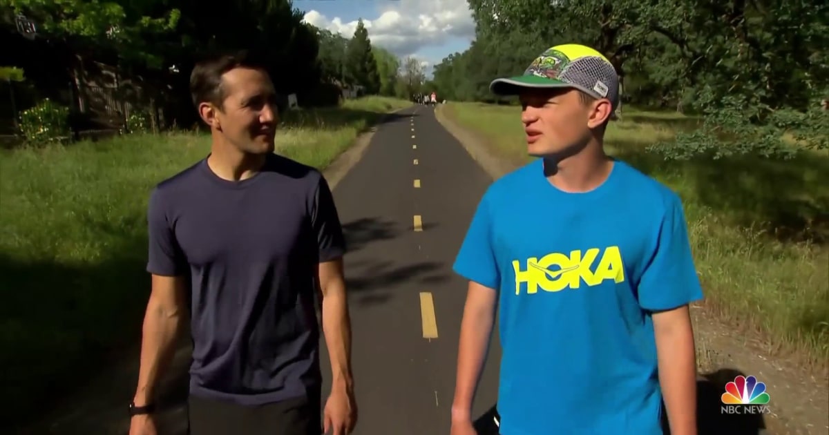Ultramarathon runner inspires as he races toward his goals