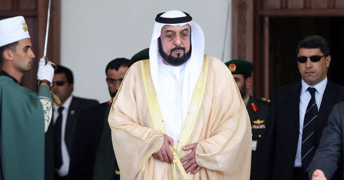 UAE’s leader Sheikh Khalifa bin Zayed dies at 73
