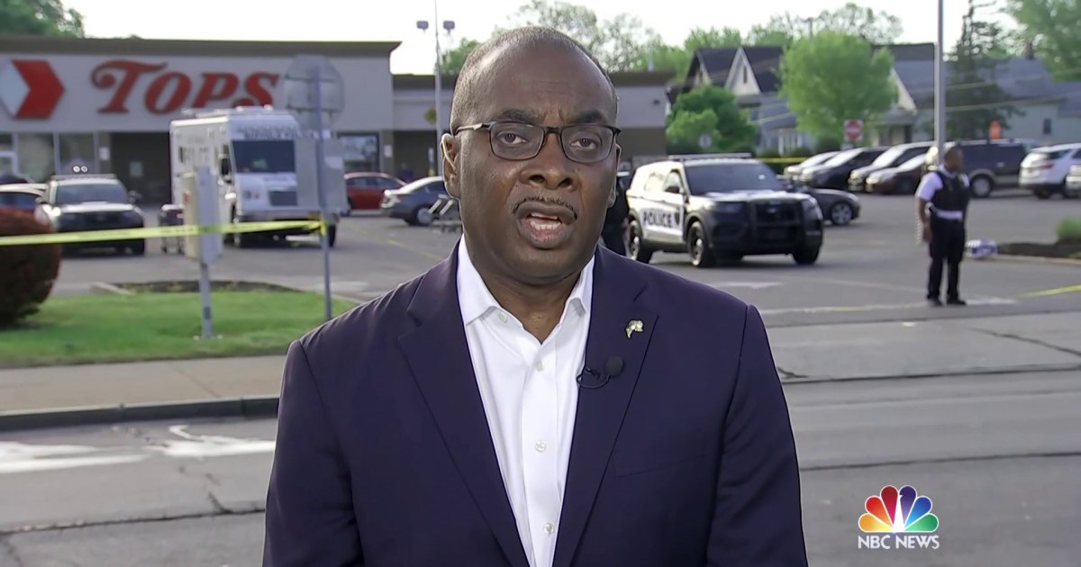 Buffalo mayor after shooting: 'I believe what happened ... yesterday is ...