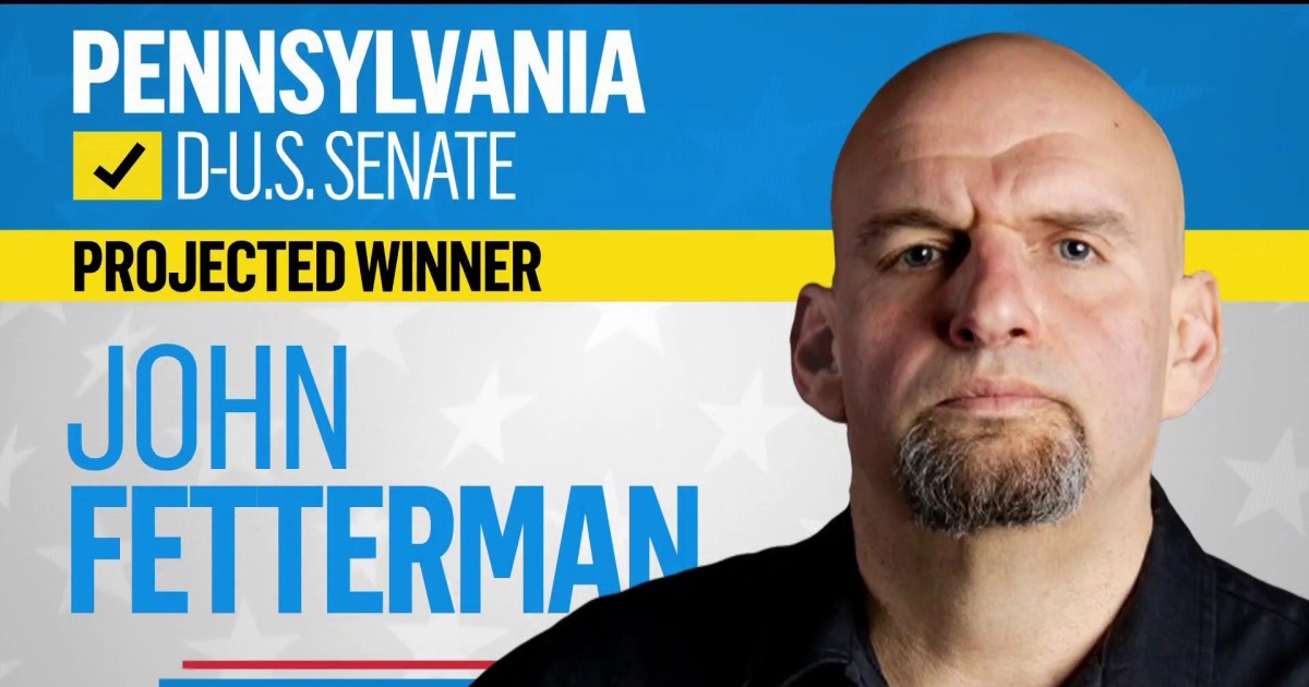 John Fetterman projected winner in Pennsylvania Democratic Senate primary