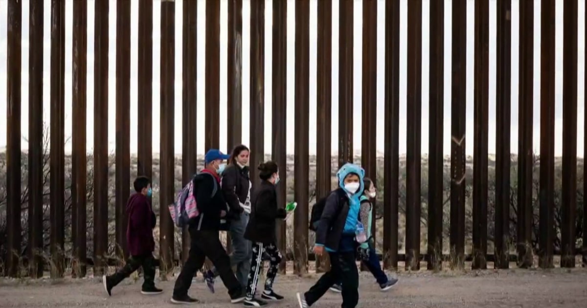 Migration surges at the U.S.-Mexico border days before presumed end of ...