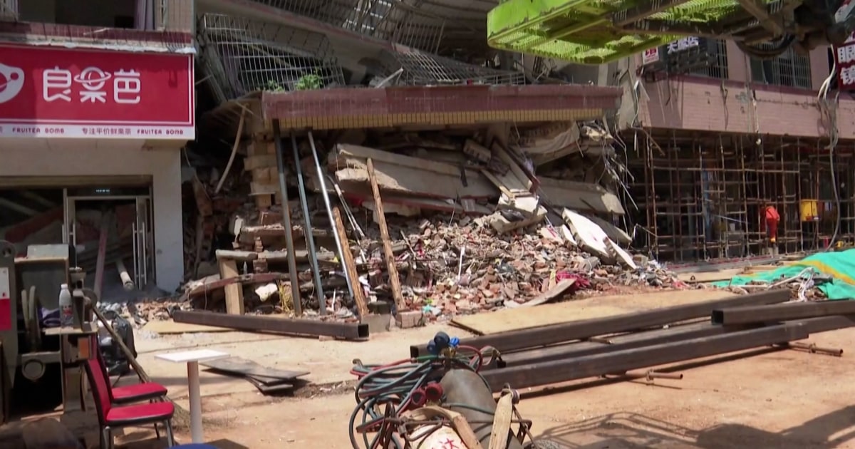 Survivor found almost a week after China building collapse that left ...