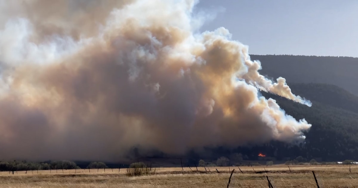 Wildfires across New Mexico continue to burn