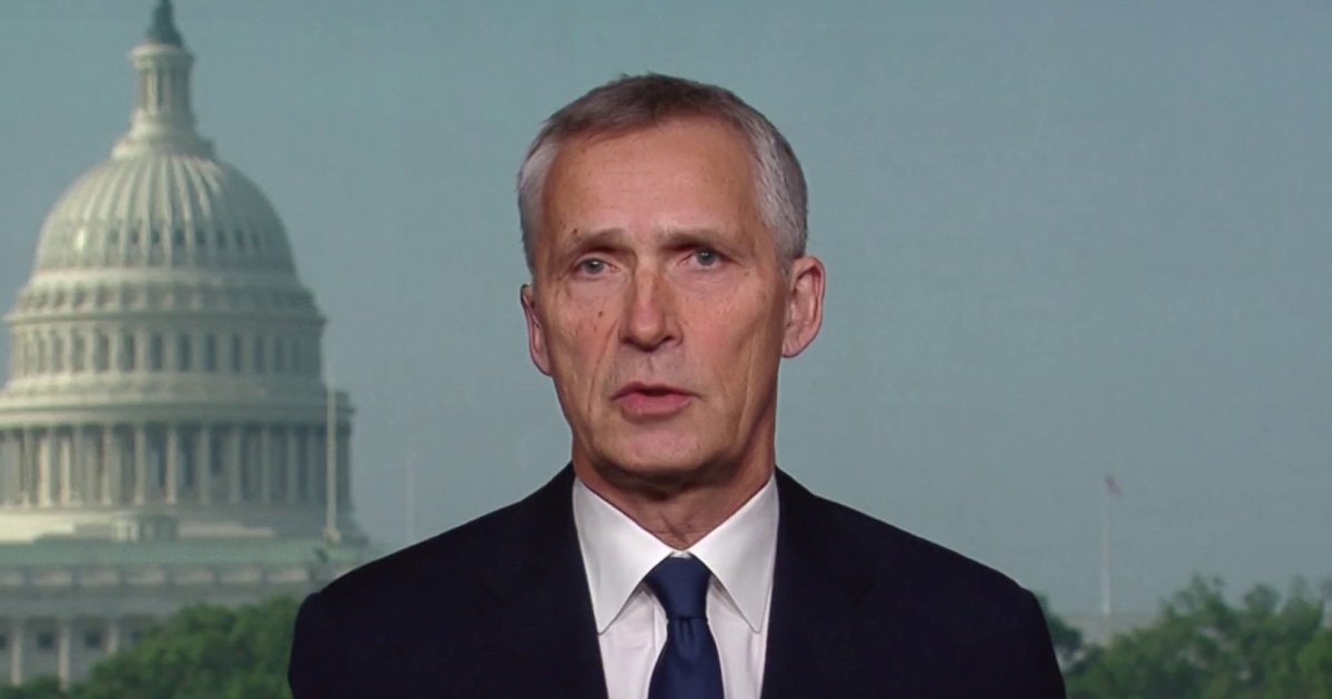 NATO Secretary General: Putin wanted less NATO, but now he's getting ...