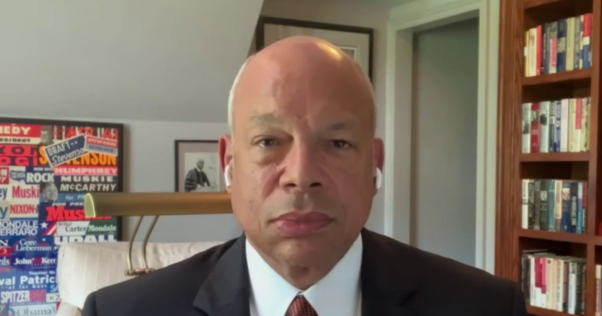 Fmr. Secy. Jeh Johnson discusses his controversial proposal to show ...