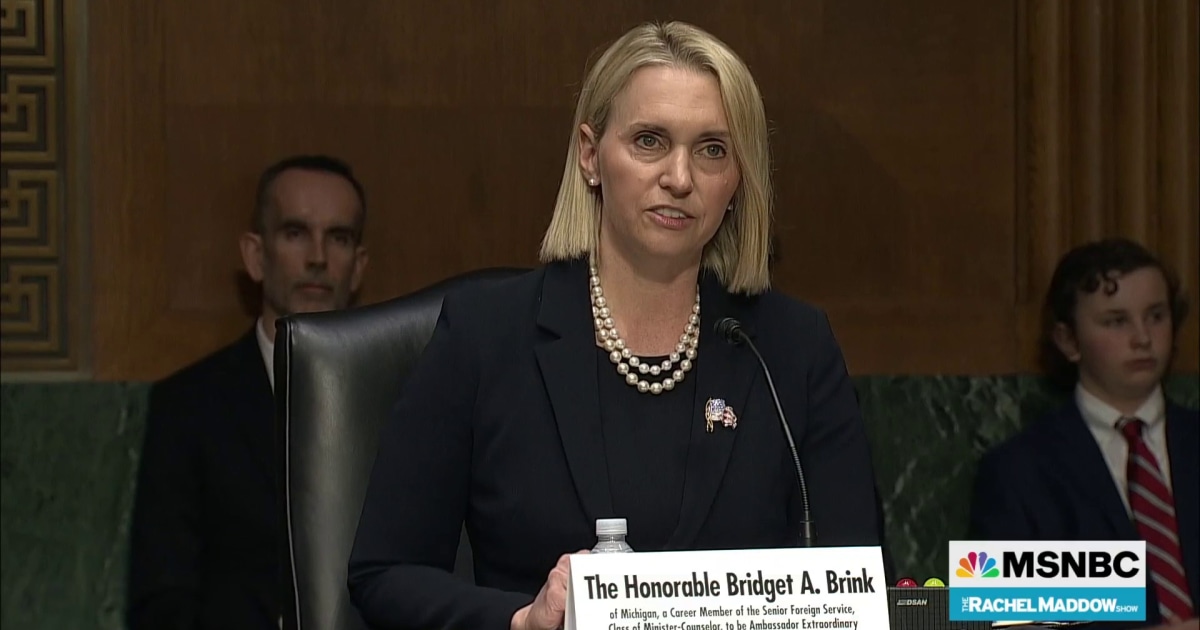 Ambassador Bridget Brink: U.S. support for Ukraine 'now more important ...