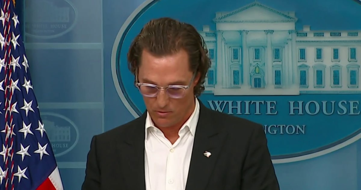 Uvalde native Matthew McConaughey makes plea for responsible gun reform