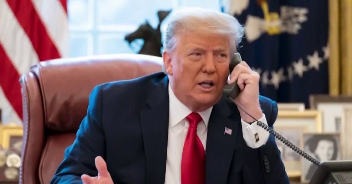 Witnesses describe ‘heated’ phone call between Trump, Pence on Jan. 6