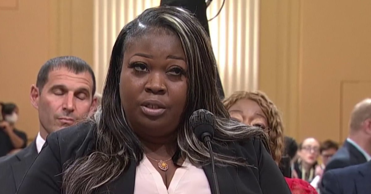 Former Georgia elections worker Shaye Moss describes racist threats she ...