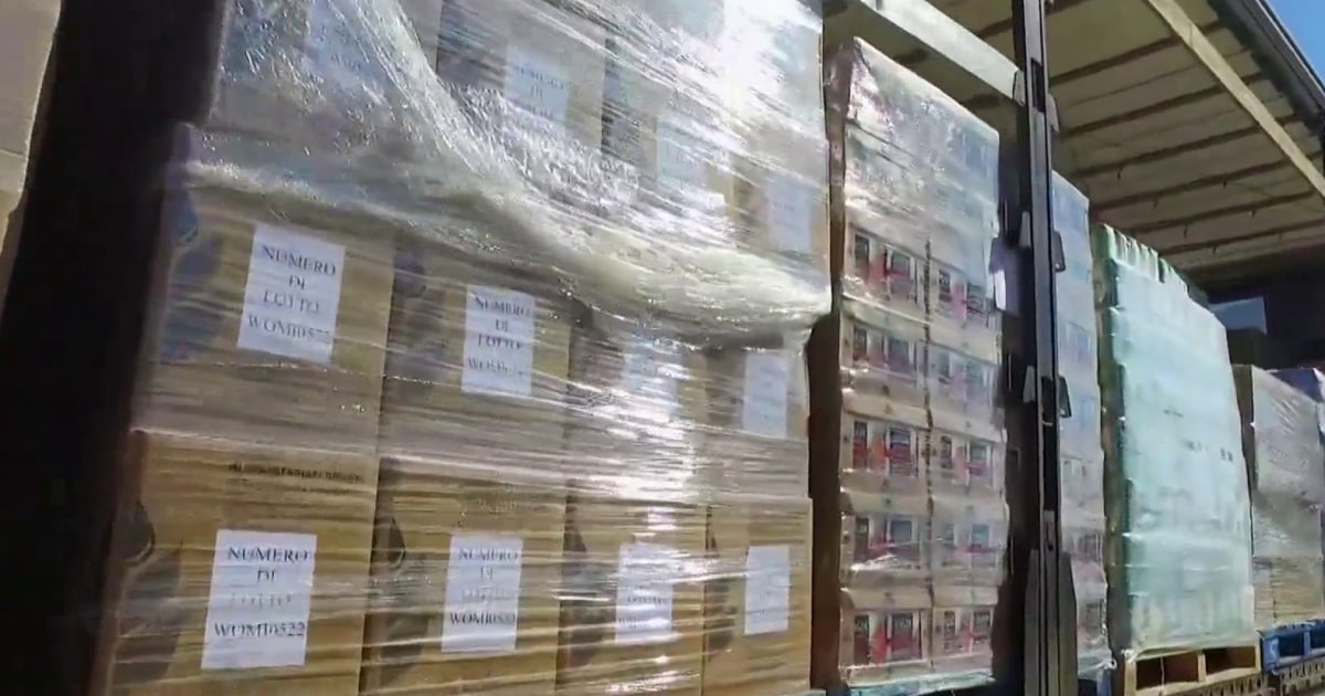 Challenges of delivering food, aid to a war-torn country