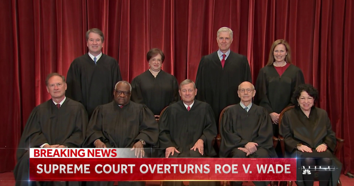 Supreme Court overturns Roe v. Wade in landmark decision