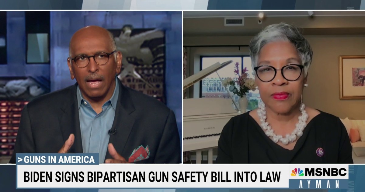Rep. Joyce Beatty (D-OH) on landmark new gun legislation and calls for ...