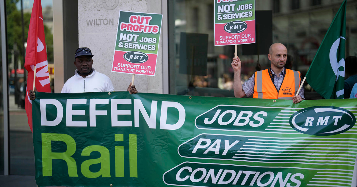 Britain's biggest train strike in 30 years causes travel chaos