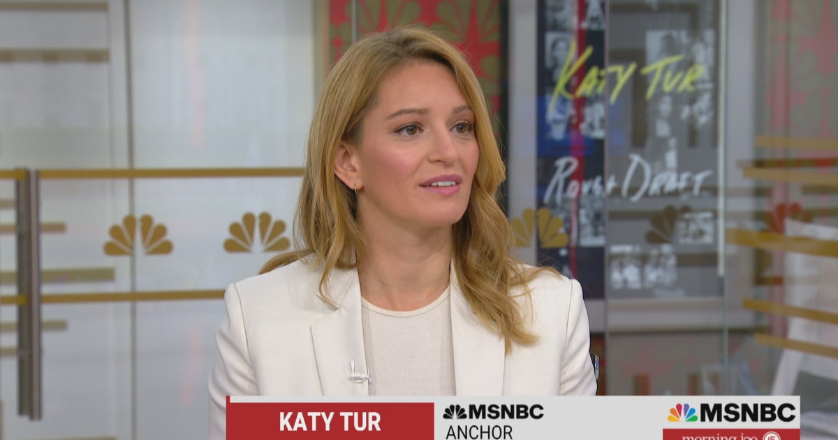 Katy Tur gets personal about family and career in new memoir “Rough Draft”