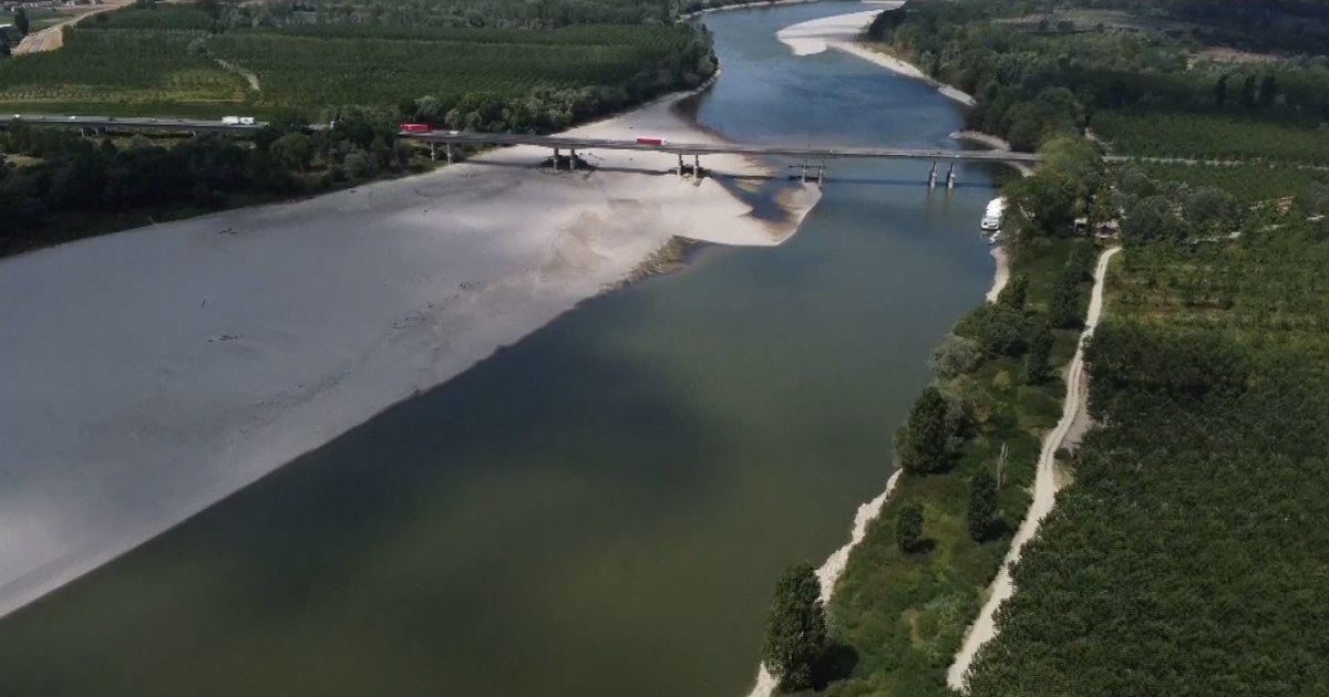 Drought hits Italian river crucial for agricultural irrigation