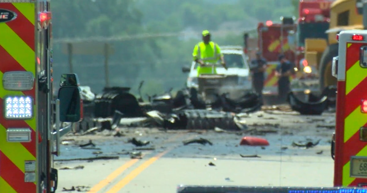 Two fatalities reported following fiery semitruck crash in Wisconsin