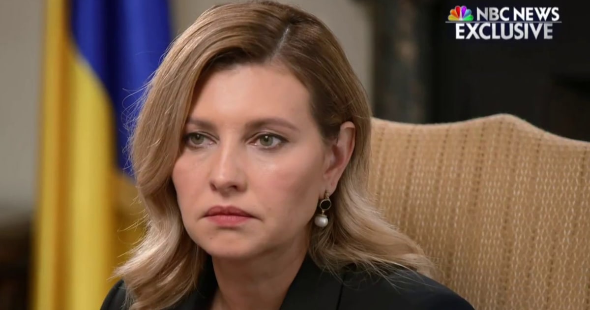 Ukrainian First Lady Olena Zelenska speaks out in an exclusive interview
