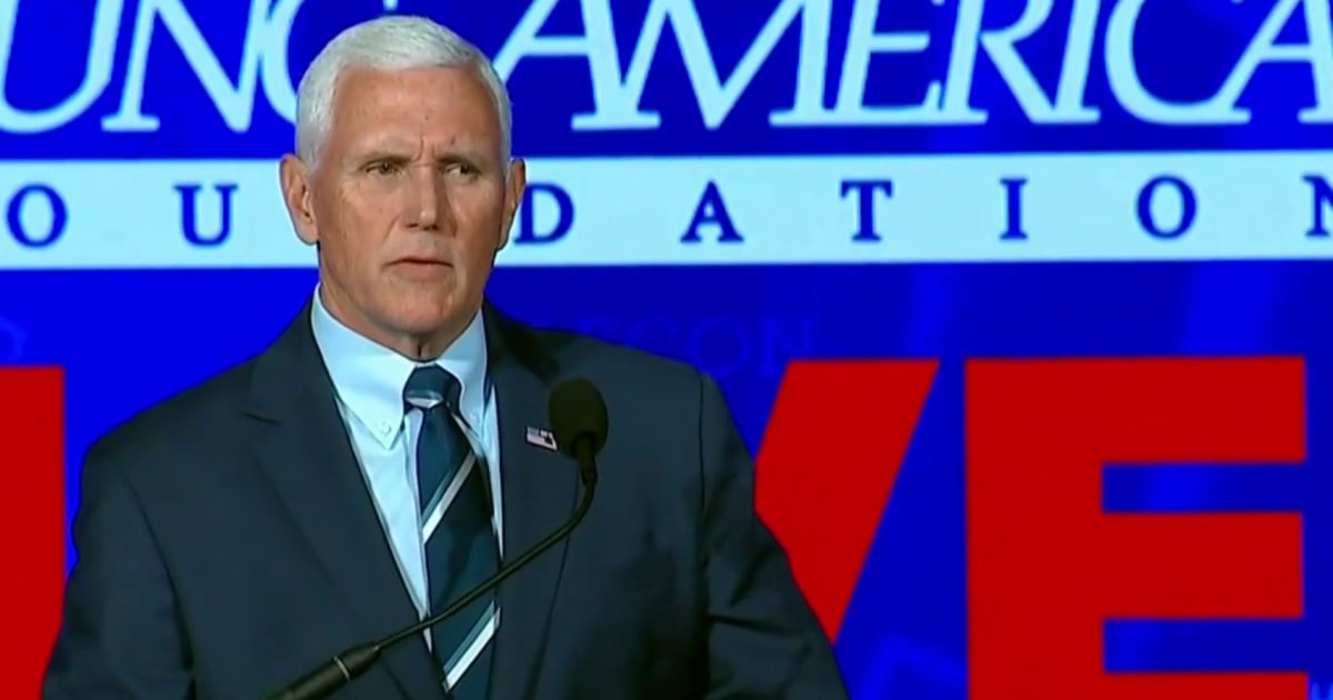 Pence encourages Republicans to 'focus on the future,' not past elections