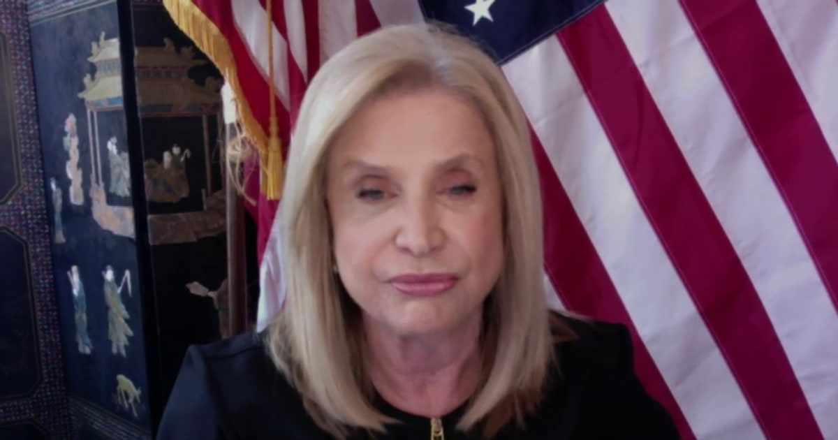 Rep. Maloney: I expected gun manufacturers to accept some ...