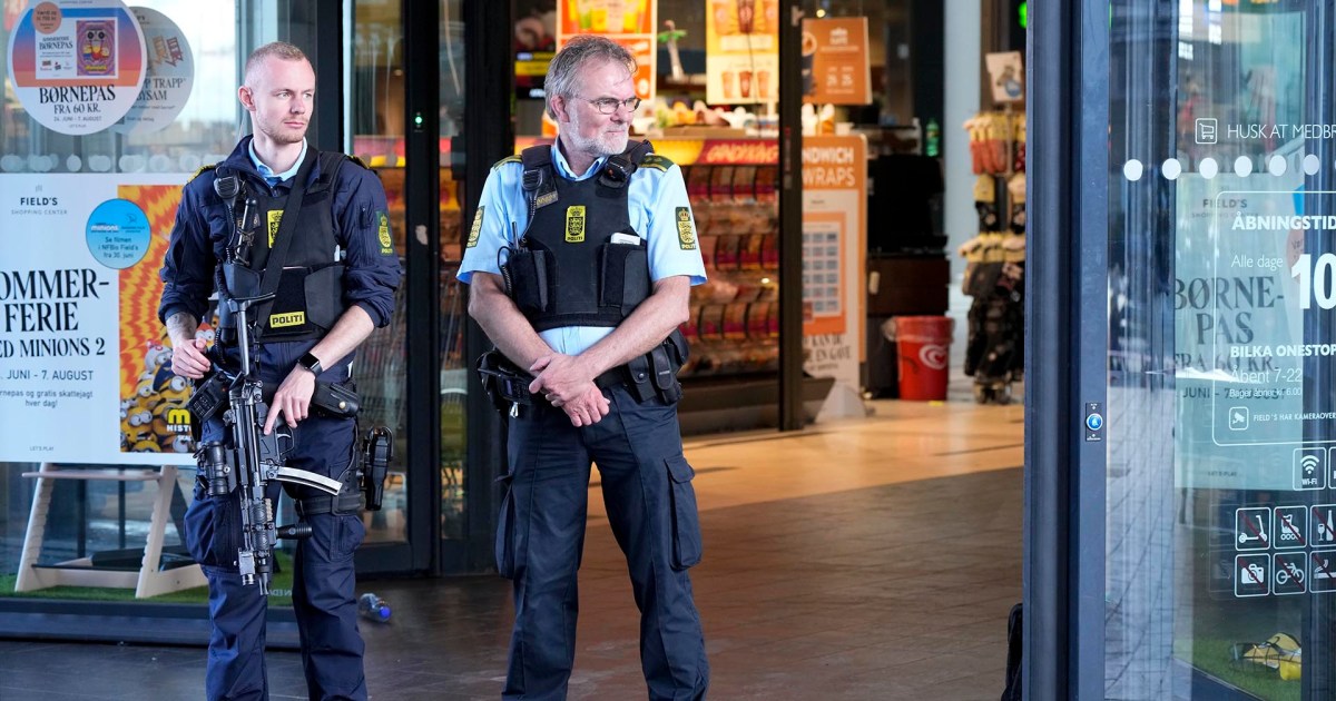 Gunman kills three at shopping mall in Copenhagen, Denmark