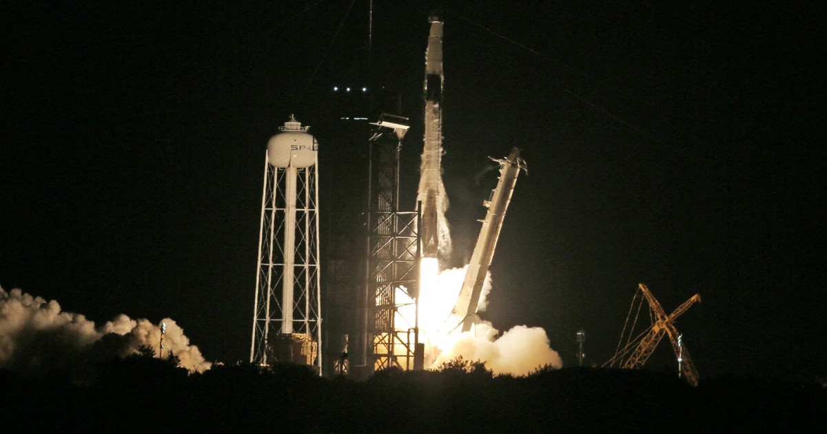 SpaceX resupply mission launches to International Space Station