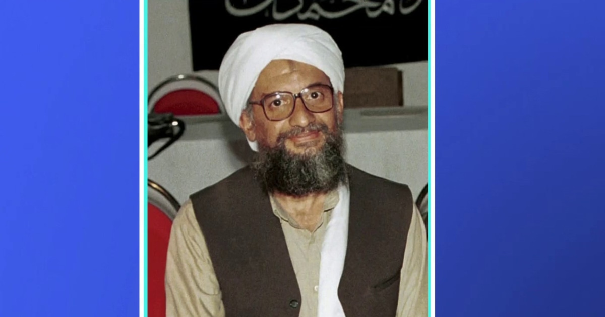 Top Al Qaeda leader Ayman al-Zawahri killed in counterterrorism operation
