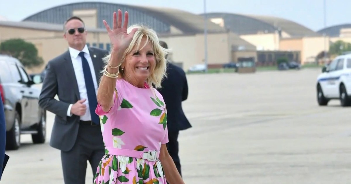 Jill Biden tests positive for Covid, experiencing mild symptoms