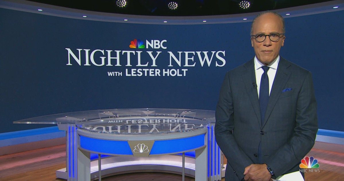 Nightly News Full Broadcast (August 29th)