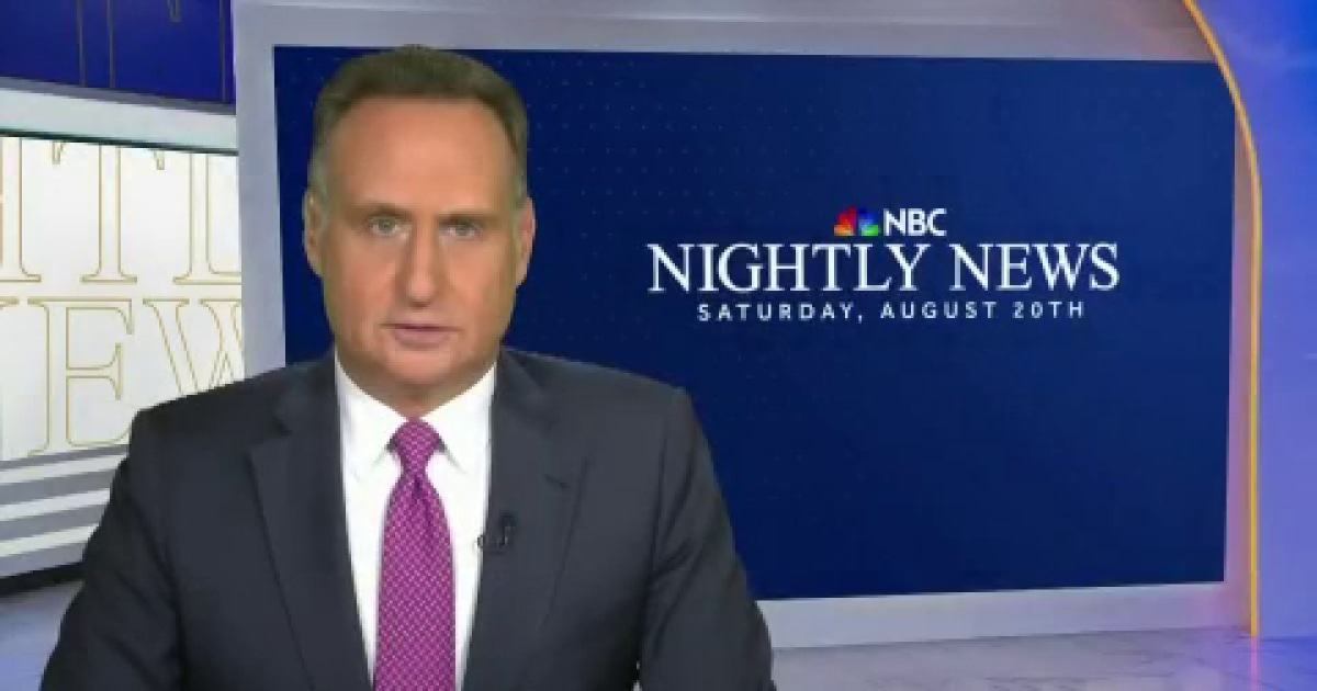 Nightly News Full Broadcast (August 20th)