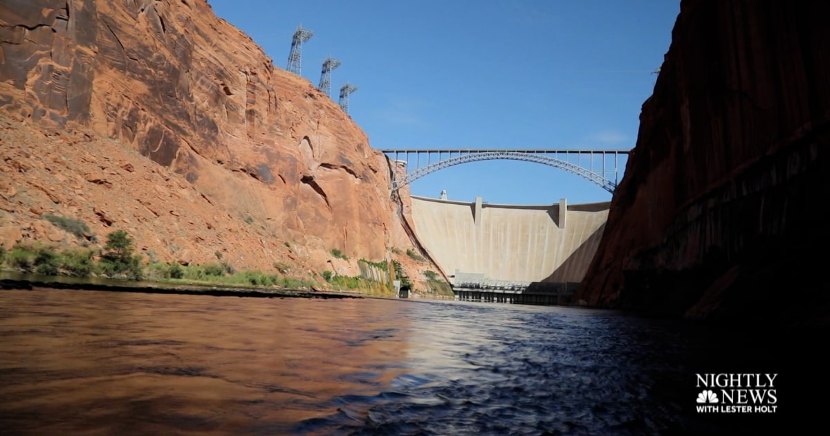 Western megadrought shrinks the Colorado River, bringing multi-state ...