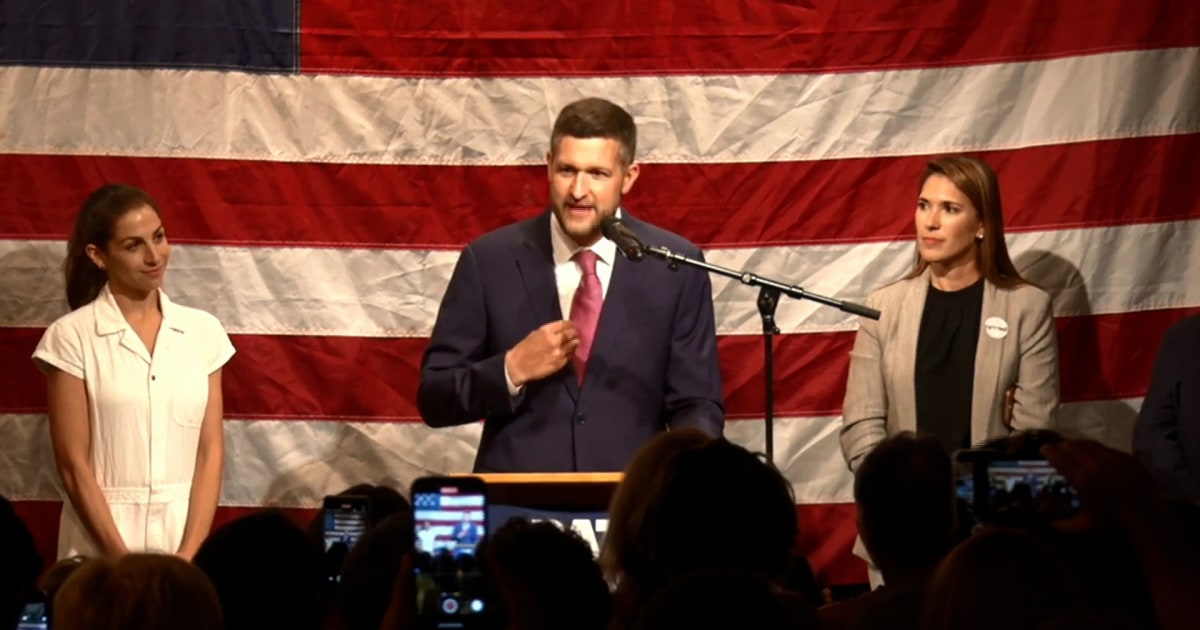Democrat Pat Ryan celebrates New York special election win