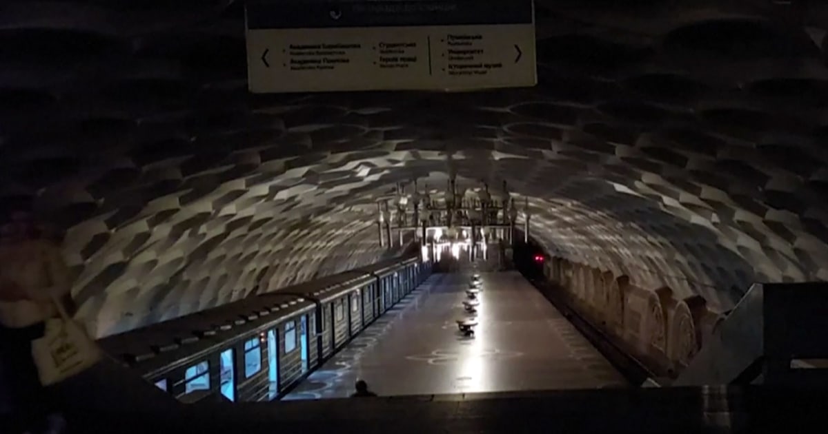 Subway in Ukraine's Kharkiv loses power after Russian bombardment