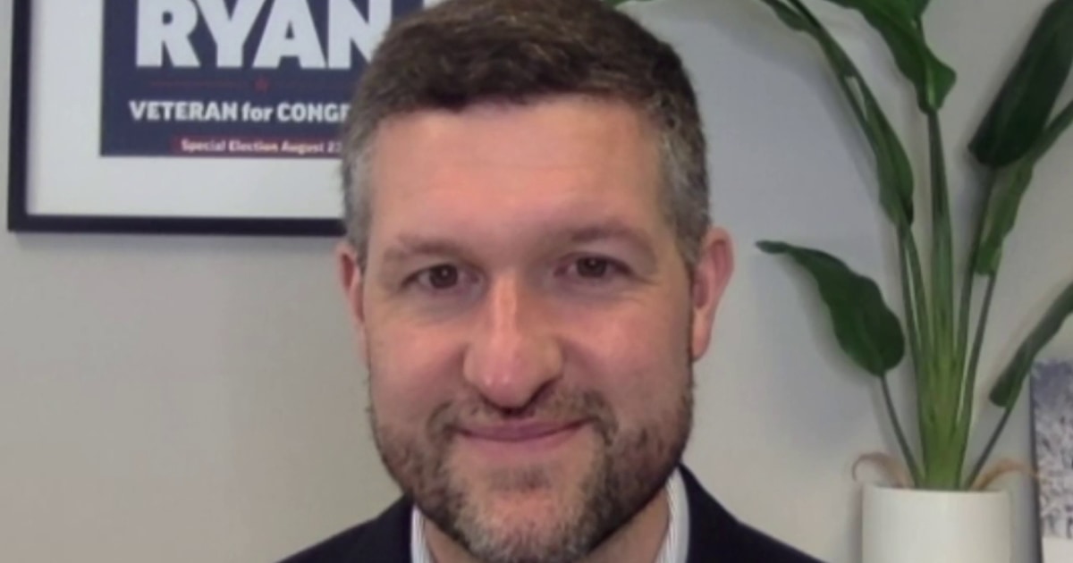 Pat Ryan vows to defend democracy against domestic enemies