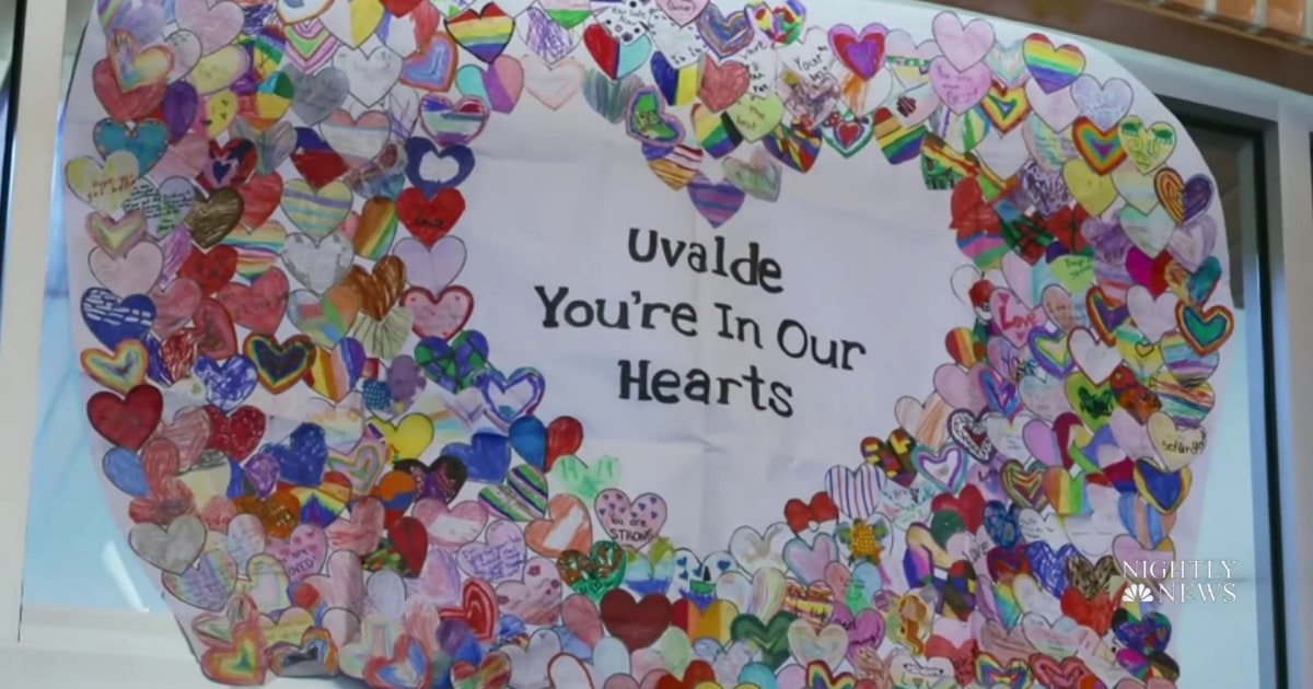 Uvalde library becomes place of healing for community